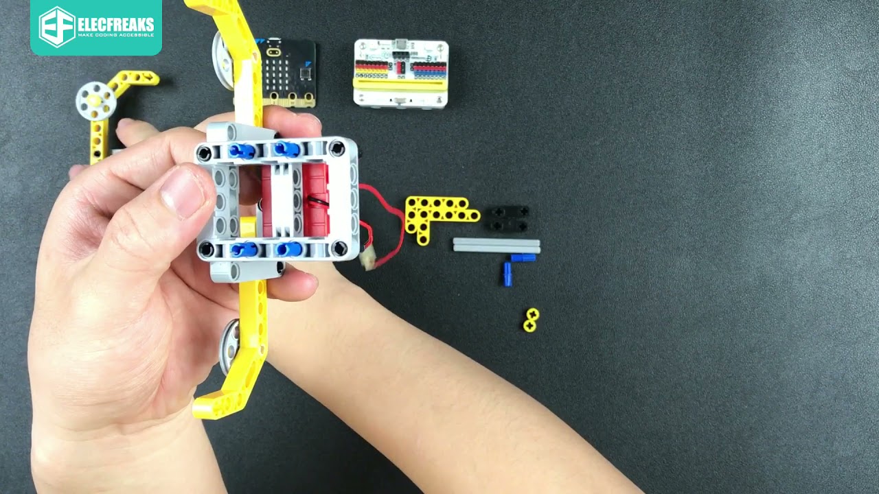 Wonder Building Kit for microbit Case 10: Boating - YouTube