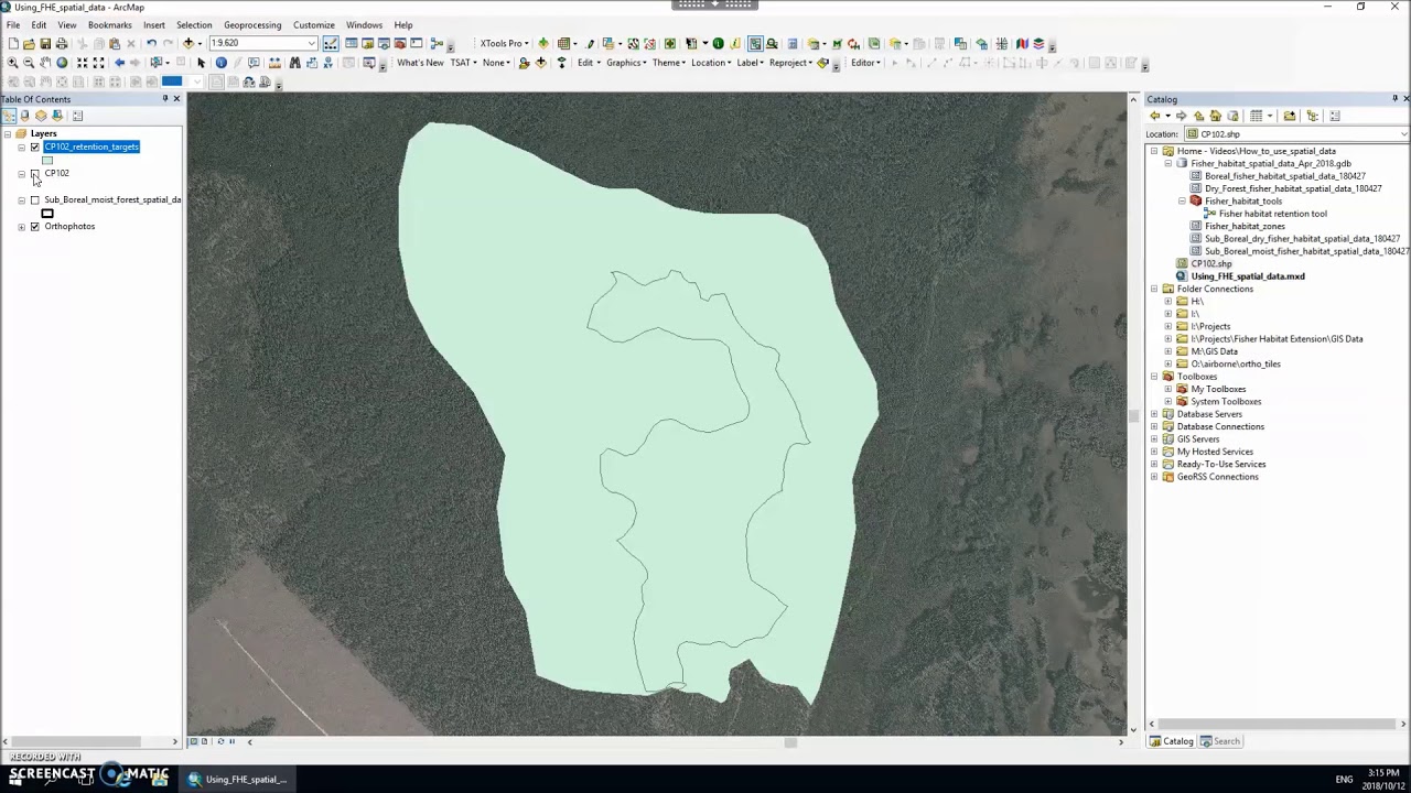 How to use fisher habitat spatial data 181027 HD - YouTube