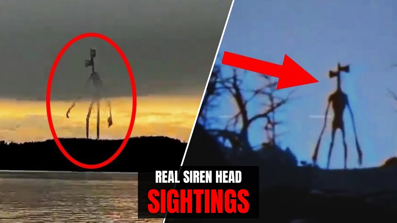 Siren Head Caught on Camera : Real Sightings & Creepy Encounters (5 ...