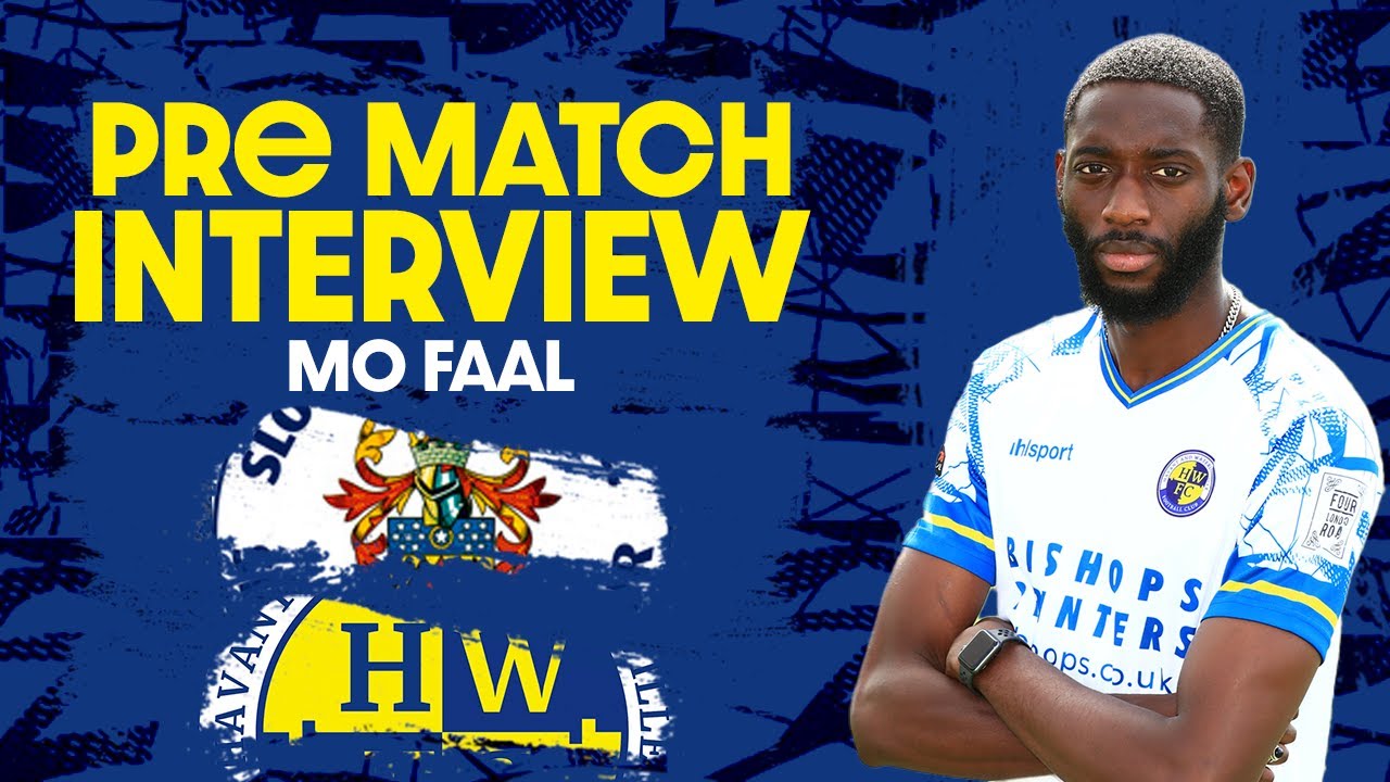 Mo Faal | Pre-Match Interview | Hawks v Slough - YouTube