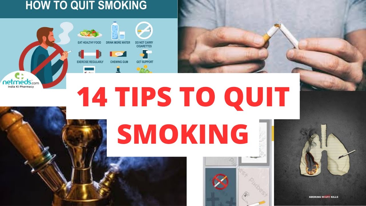 14 Tips to Quit Smoking: How to quit smoking | Smoking cessation - YouTube