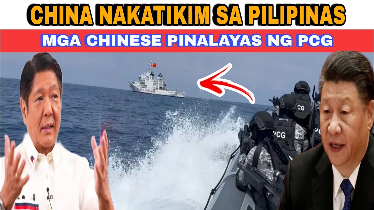 NAKO PO! CHINA NAKATIKIM SA PILIPINAS | MGA CHINESE PINALAYAS NG PCG ...