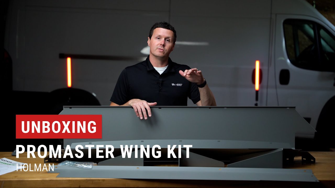 Unboxing Holman Partition Wing Kit for RAM ProMaster - YouTube