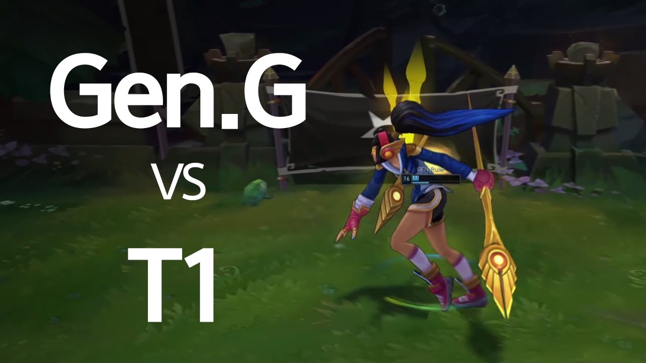 GEN.G vs T1 - YouTube