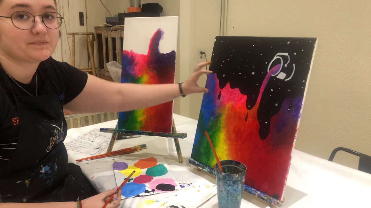 Paint Spill Step 5 - YouTube