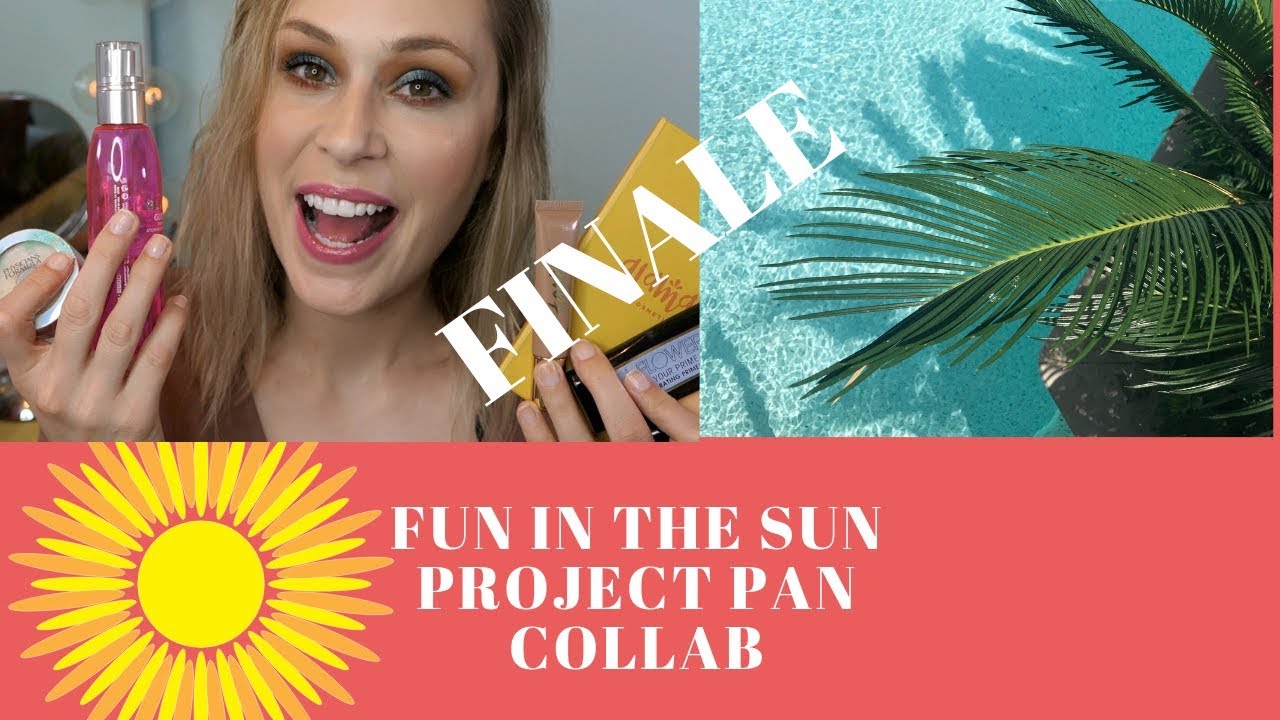 Fun In the Sun Project Pan Finale - YouTube