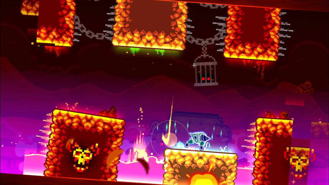 I Recreated The Geometry Dash Update 2.2 Sneak Peak - YouTube