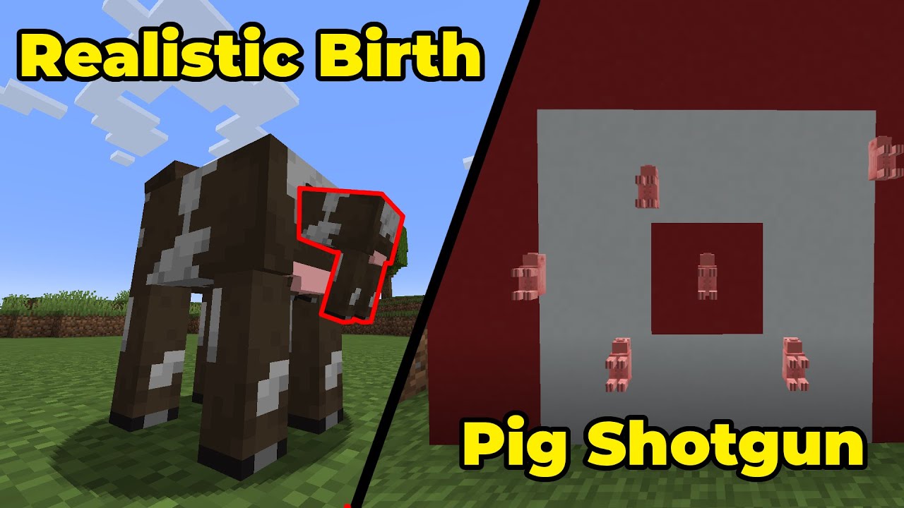 Making the most silly things in Minecraft - YouTube