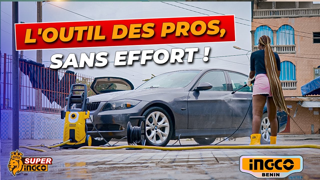 INGCO HPWR25008: NETTOYEUR HAUTE PRESSION 2500W-160BAR - YouTube