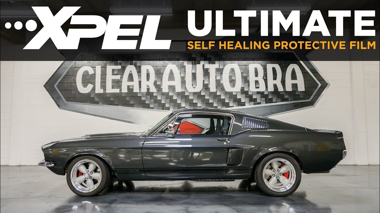 1967 Ford Mustang GT500 Full XPEL Clear Bra Wrap - Clear Auto Bra St ...