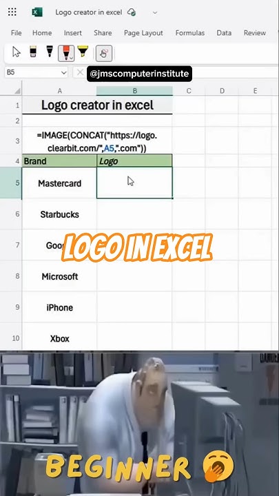 another tips make a logo creator, still worked? #exceltips #exceltricks #exceltutorial # ...