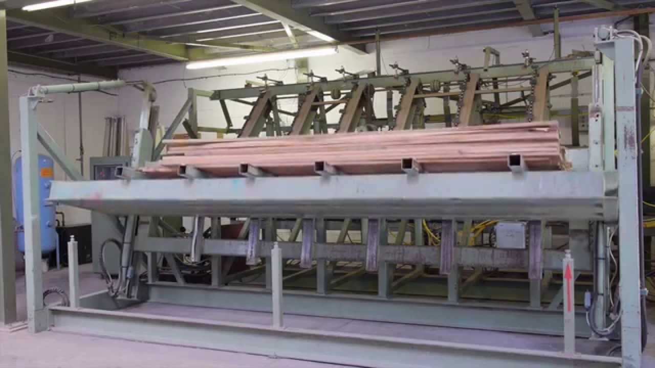 English Timbers Lot 2 Automatic Board Handling and a Length Sorting ...