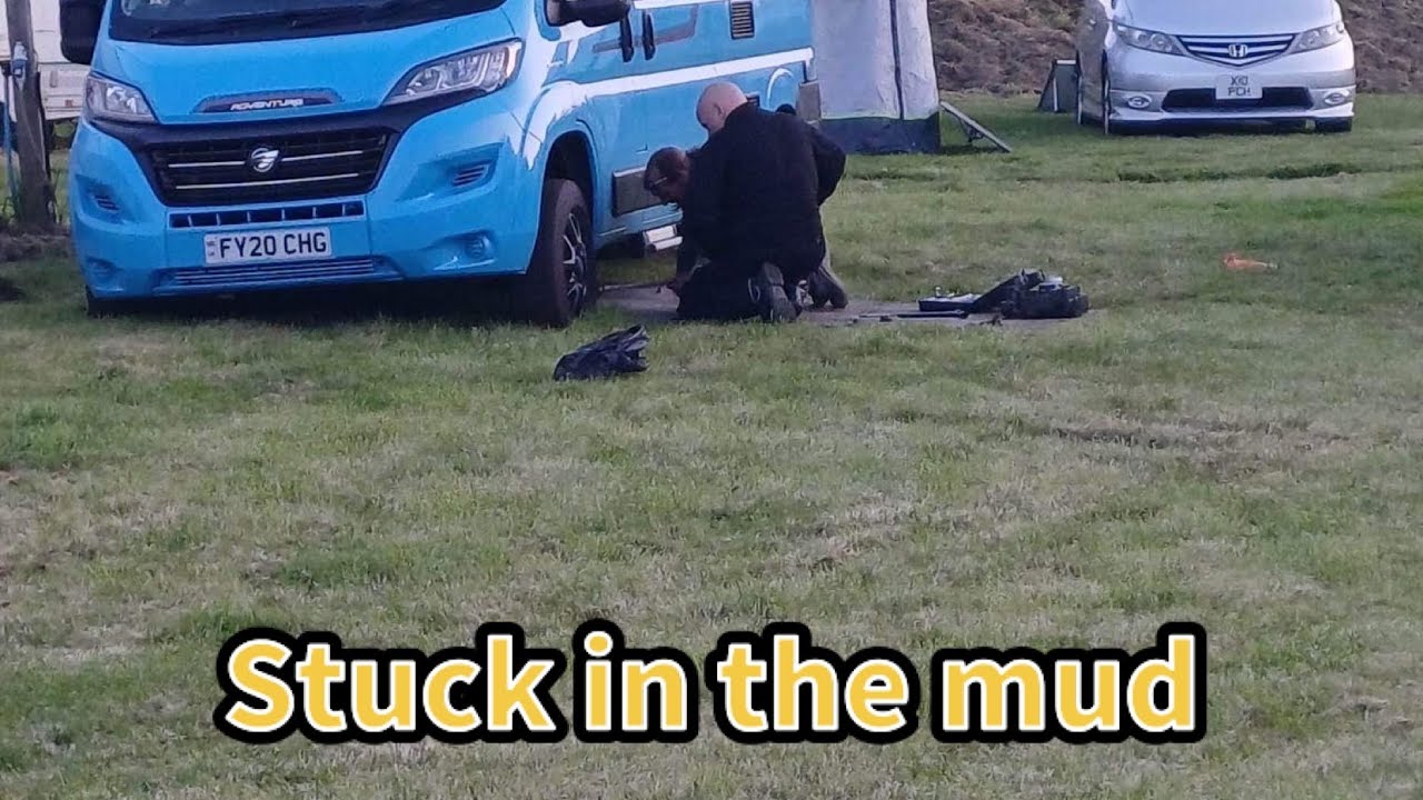 Stuck in the mud with the RAC man - YouTube