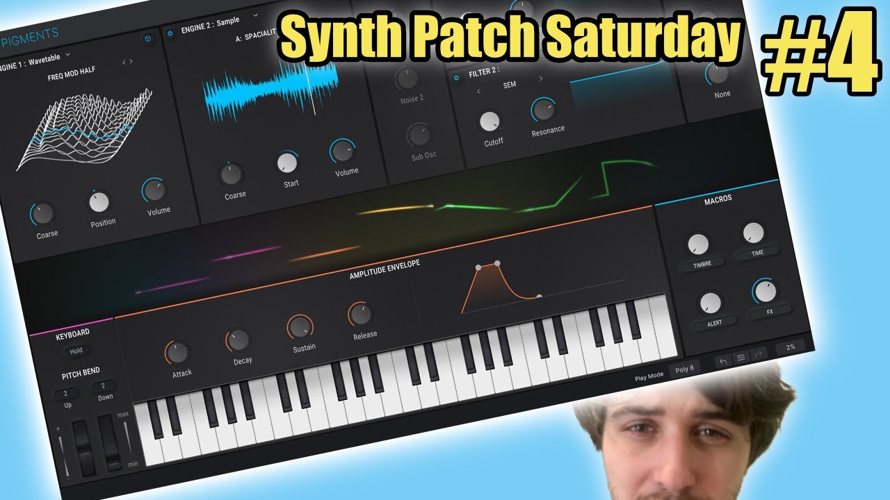 Serrated - Synth Patch Saturday #4 (Pigments Bass) - YouTube