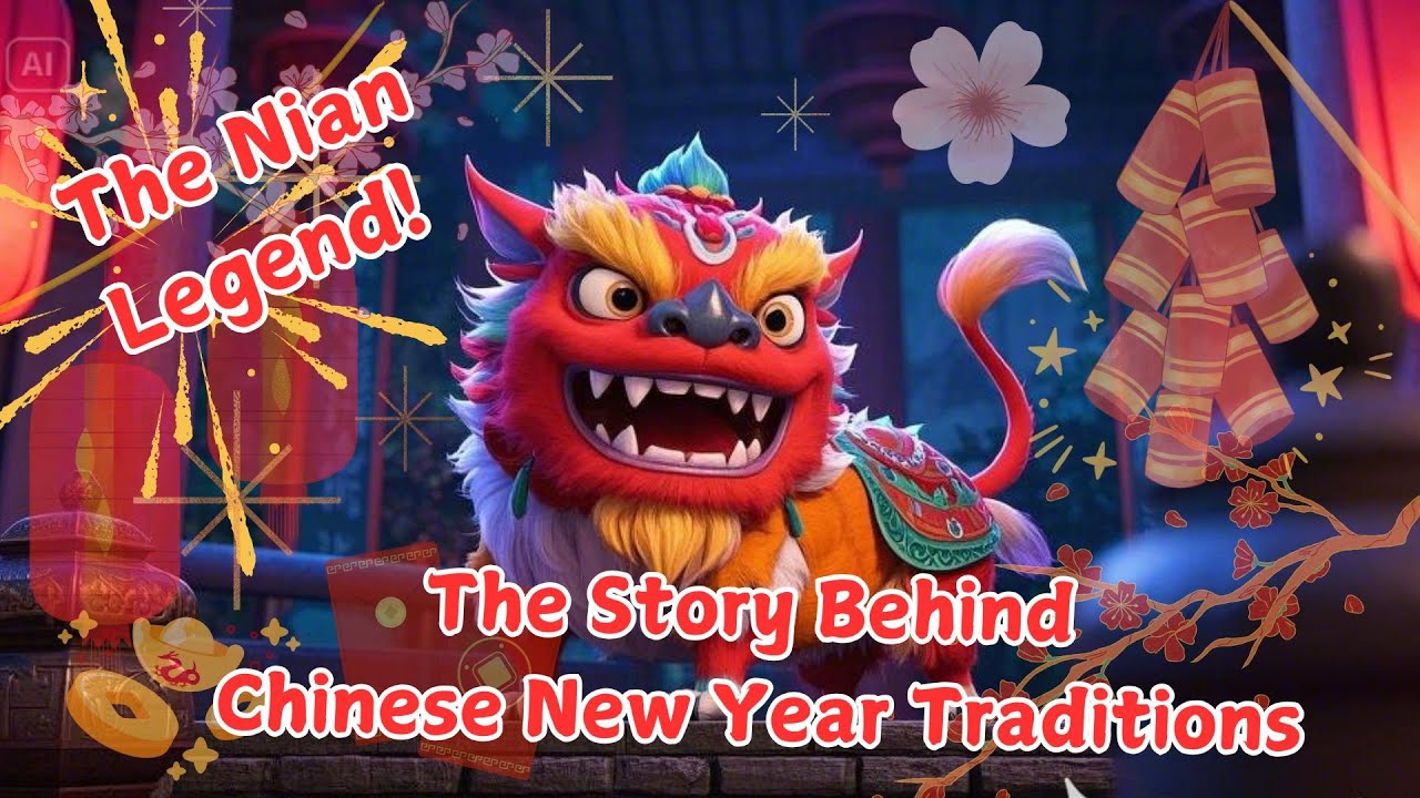 The Legend of Nian: Why We Celebrate Lunar New Year | The Story Behind ...