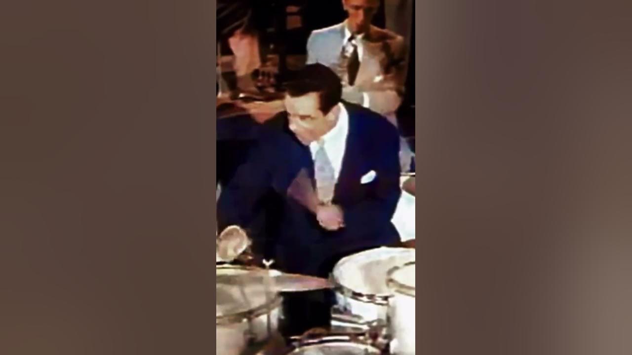 Buddy rich first drum solo 1948 short - YouTube