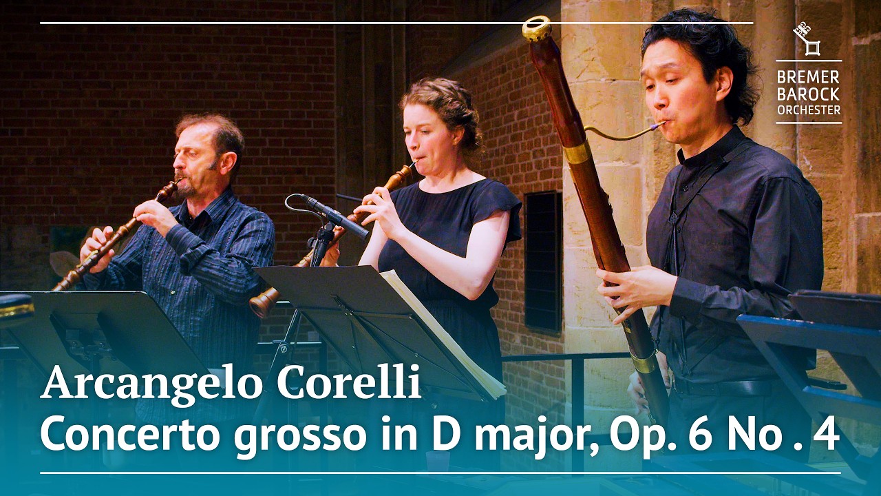 Arcangelo Corelli: Concerto grosso in D major, Op 6 No. 4 - YouTube