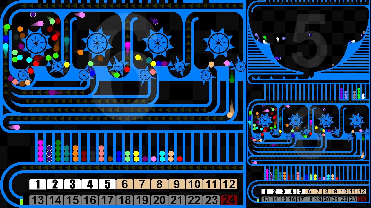 Team Marble Race 33 - Classic MIKAN Style - in Unity - YouTube