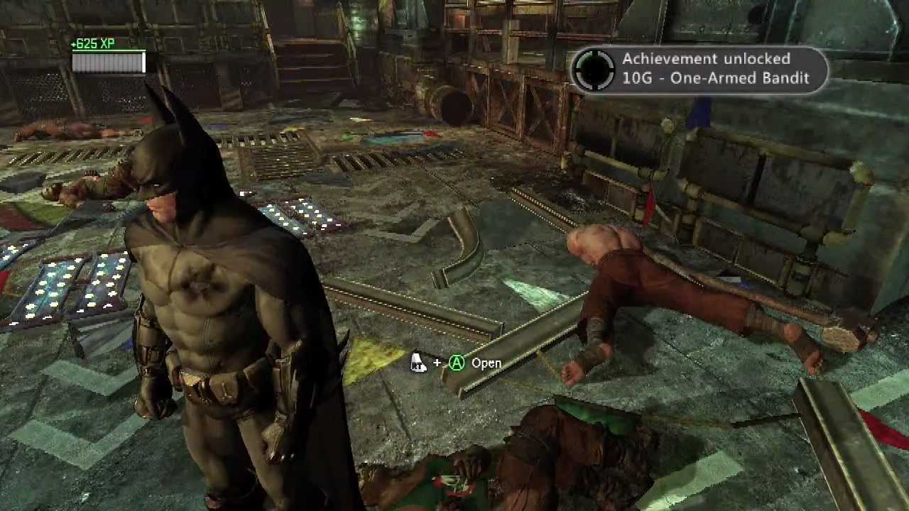 Batman Arkham City: Hammer time! - YouTube