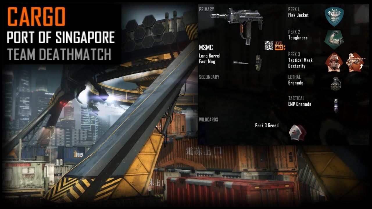 CALL OF DUTY BLACK OPS 2 MULTIPLAYER Gameplay CARGO - TEAM DEATHMATCH ...