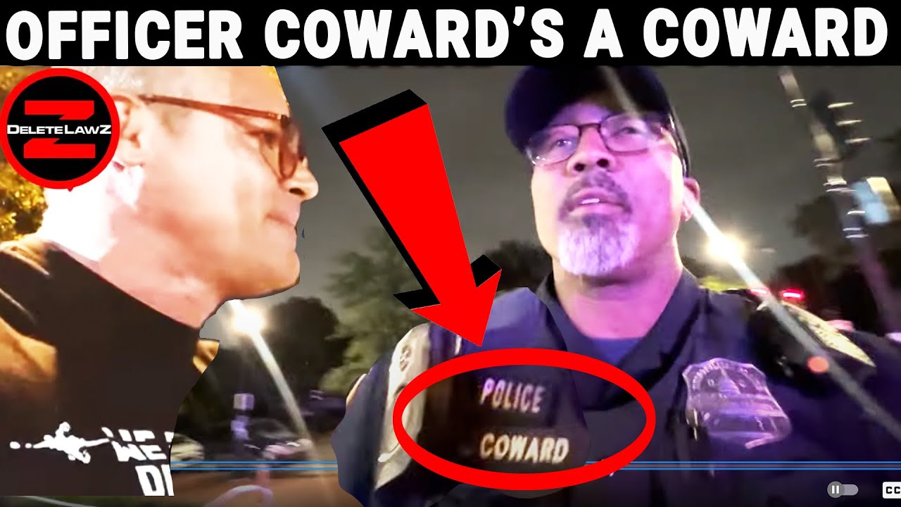 AUDIT: TRUMP WASHINGTON DC POLICE TAKE OVER; "OFFICER COWARD" GETS TOLD ...