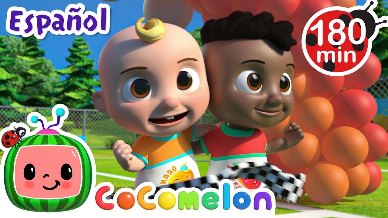 Competencia entre amigos🏆 | Canciones Infantiles | Caricaturas para bebés | CoComelon en Español ...