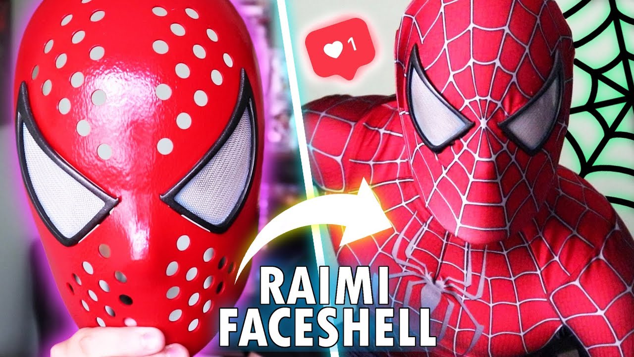 LA MEJOR MASCARA DE SPIDERMAN! BEST FACESHELL | Emma Spider - YouTube