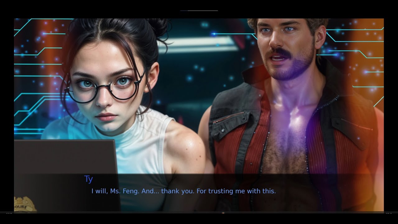 Above The Law 0.9.1 gameplay visual novel - YouTube