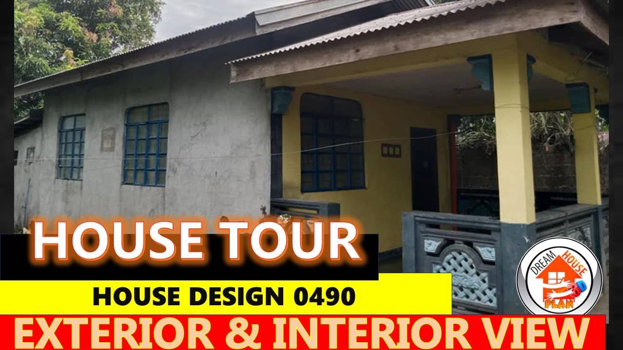 HOUSE VIDEO VLOG 1326 / HOUSE TOUR VIEW DESIGN 0490 EXTERIOR - INTERIOR ...