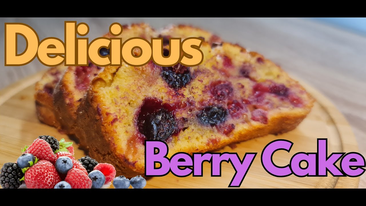 Delicious Berry Cake, Super Easy and Quick - YouTube