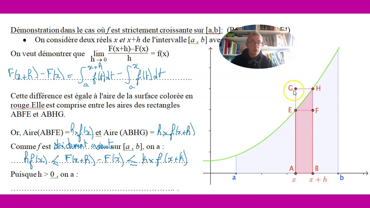 Théorème fondamental intégration - YouTube