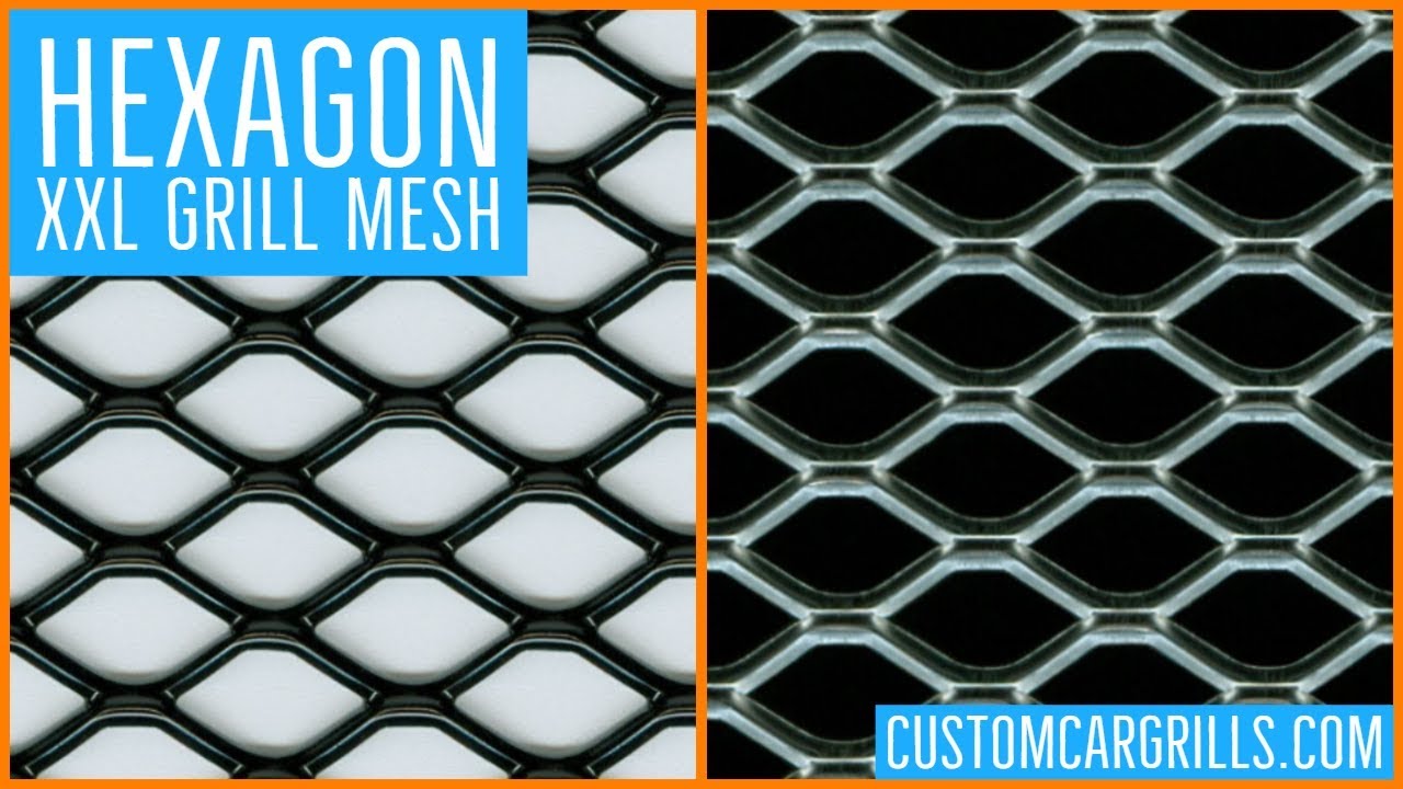 Hexagon XXL Universal Aluminum Grill Mesh - by customcargrills.com ...