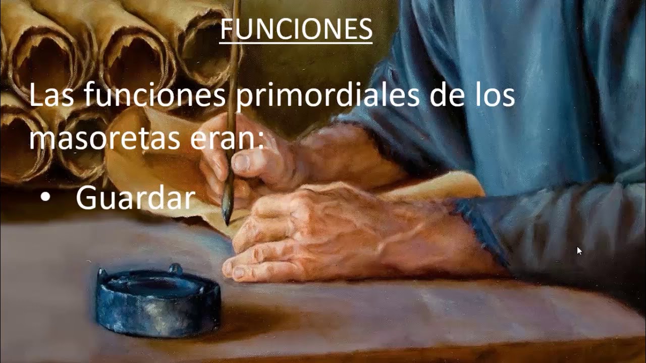 Historia de los Mazoretas y Escribas-MUSEO VIRTUAL DE LA BIBLIA BOLIVIA ...