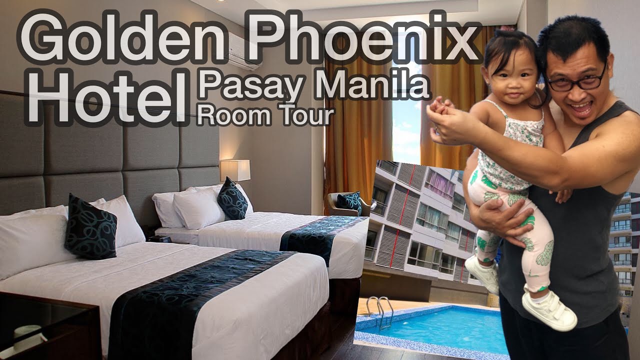 Golden Phoenix Hotel Pasay Manila | Room Tour and Swimming Pool Area ...