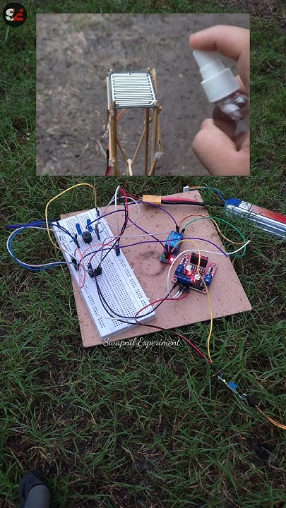 Rain sensor module | automatic rain detector science project | rain ...