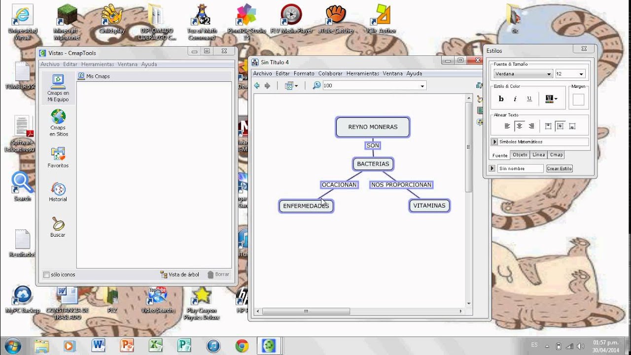 Tutorial: COMO UTILIZAR CMAP TOOLS - YouTube