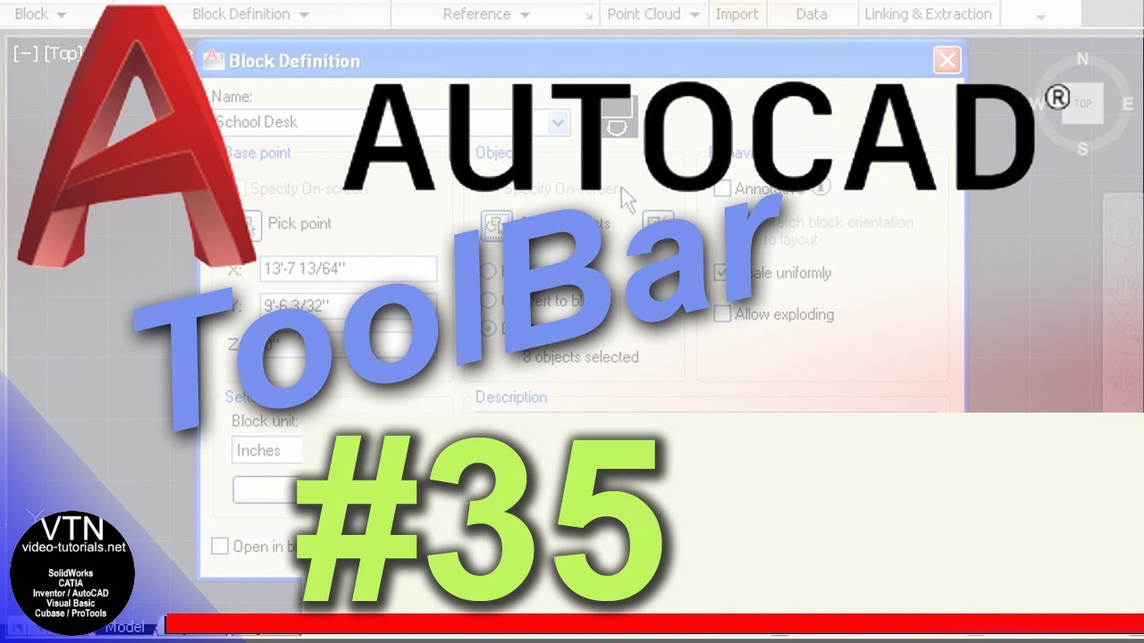 AutoCad ToolBar 35 Select Similar YouTube AutoCad ToolBar 35 Select Similar YouTube