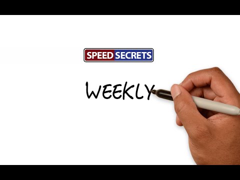 Speed Secrets Weekly Explained - Performance Driving Weekly Tips ...