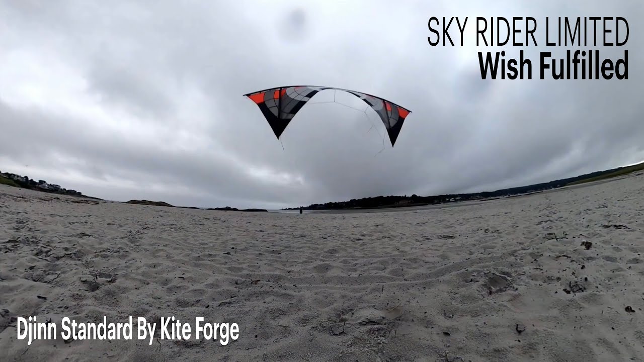 Wish Fulfilled: Flying My Djinn By Kite Forge For The First Time 4K ...
