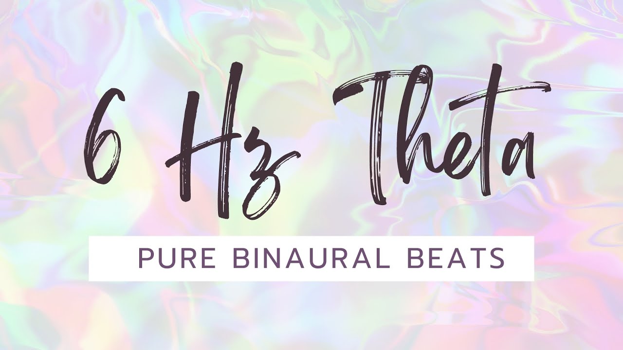 6Hz Theta Wave Pure Binaural Beats - Headphones Only - YouTube