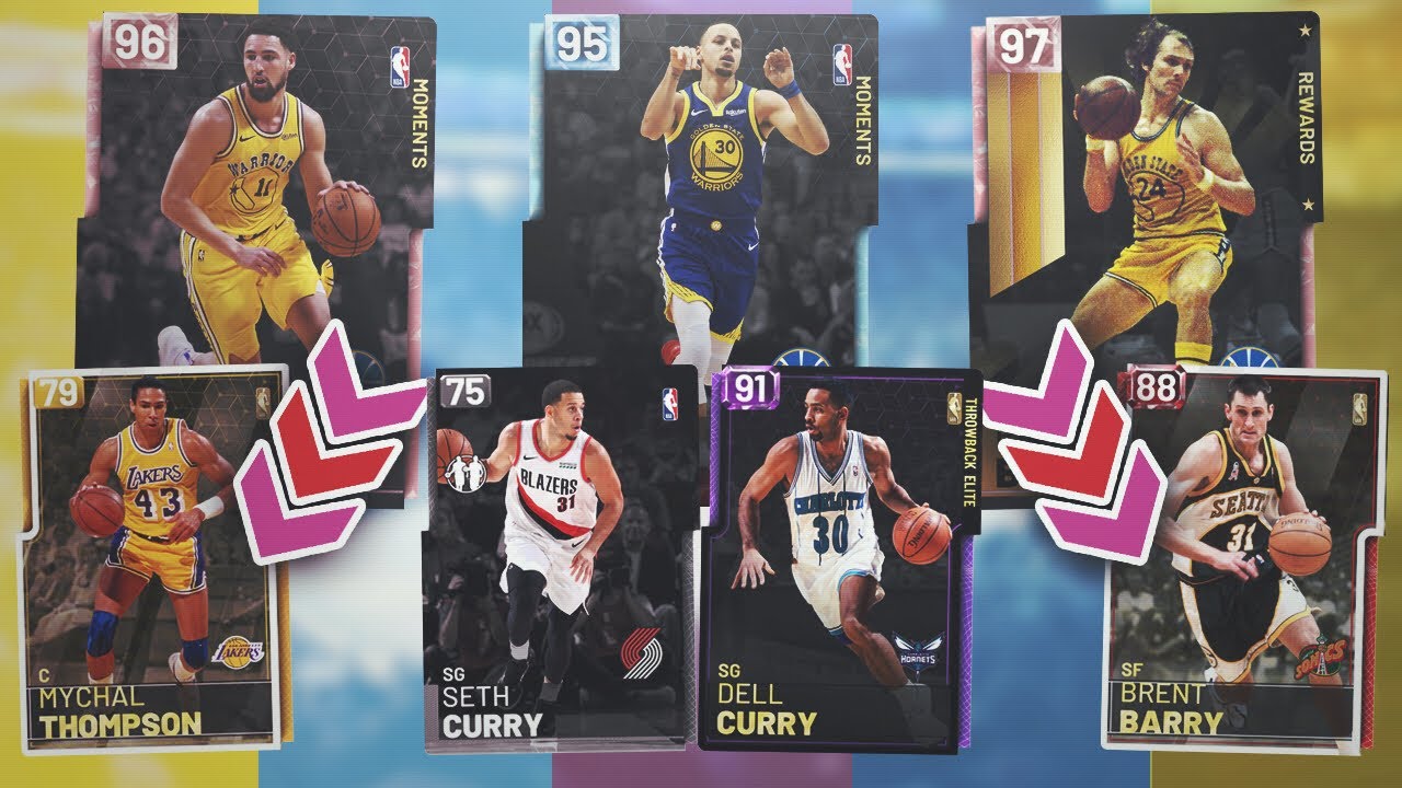 THE NBA ALL-FAMILY MEMBERS SQUAD BUILDER! NBA 2K19 MyTeam - YouTube