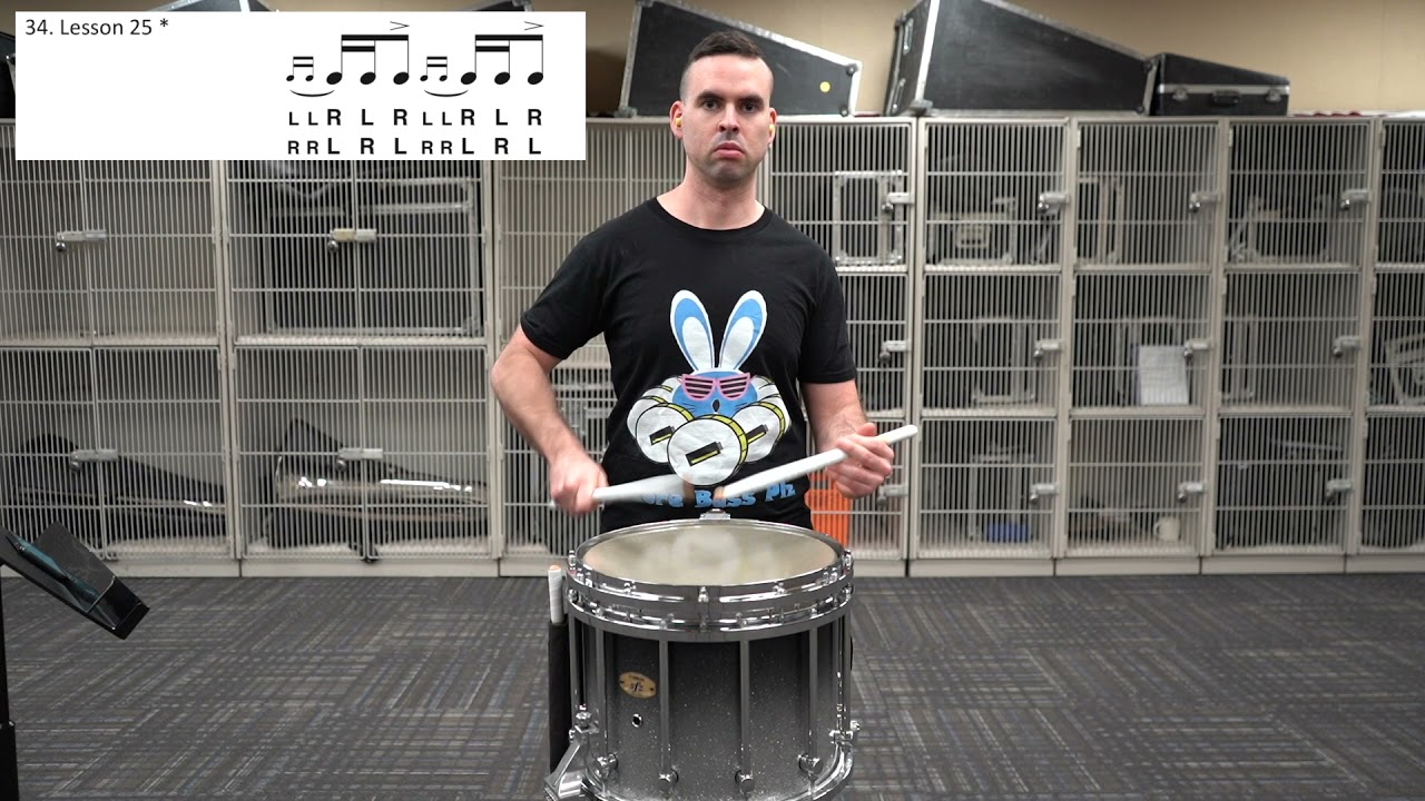 Lesson 25 - My Favorite Drum Rudiment - YouTube