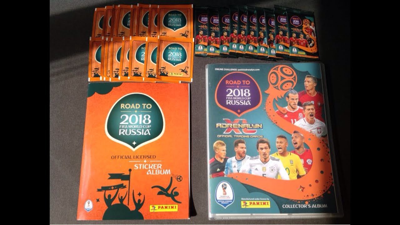 ROAD TO RUSSIA 2018 FIFA WORLD CUP PANINI TRADING CARDS & STICKERS ...