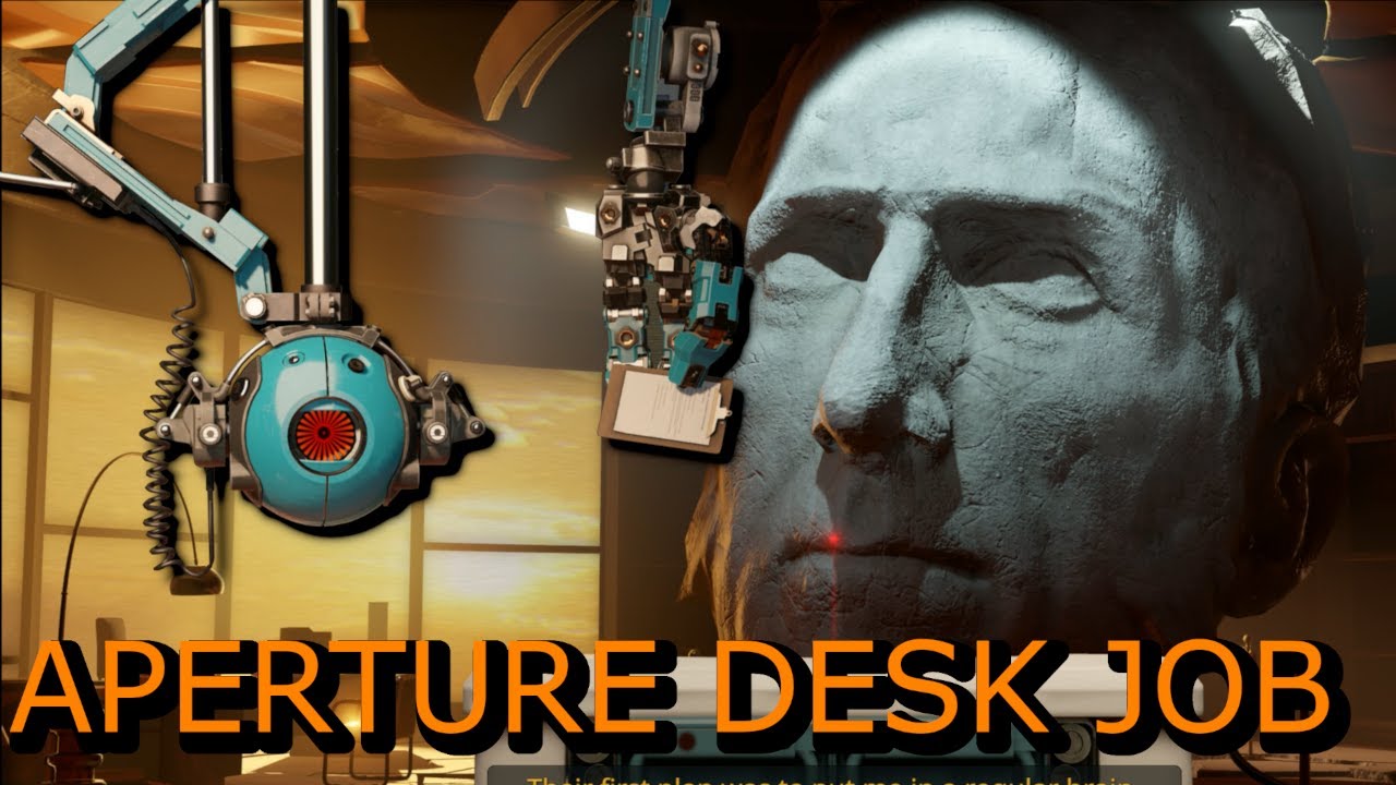 Aperture Desk Job Playthrough - YouTube