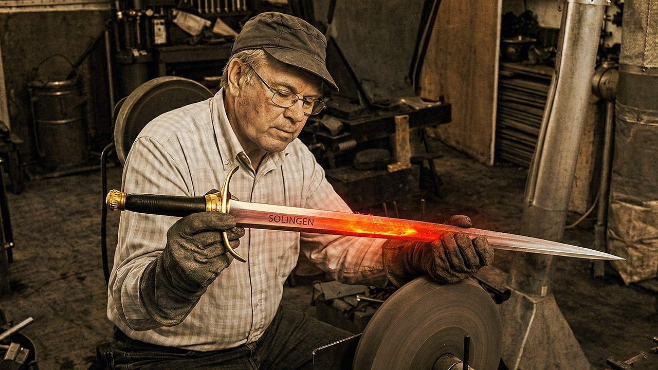 WATCH Blacksmiths Master the Art of Sword Making Like They Did in 1920 ...