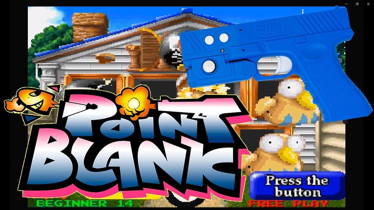 Point Blank Arcade Single-credit Playthrough with Lightgun. Beginner ...