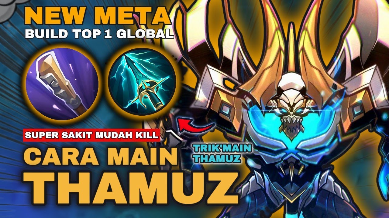 TERBARU BUILD THAMUZ PALING SAKIT 2025 TERKUAT - BUILD THAMUZ TERSAKIT 2025 GAMEPLAY MOBILE ...