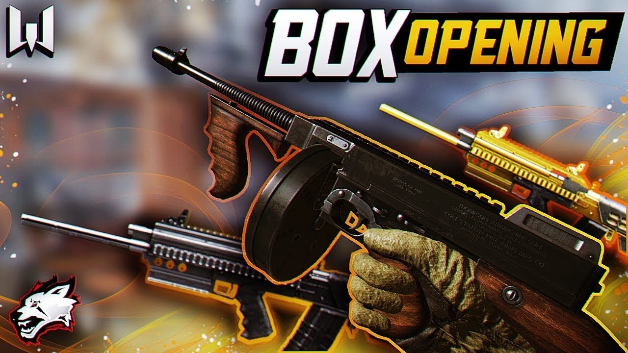 Warface Thompson M1928 + Saiga Bullpup box opening - YouTube