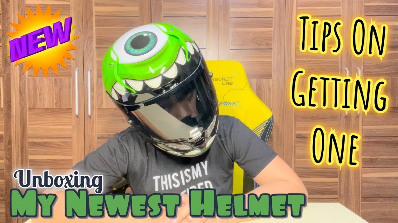 Unboxing My Newest Helmet & Some Tips On Getting One! - YouTube