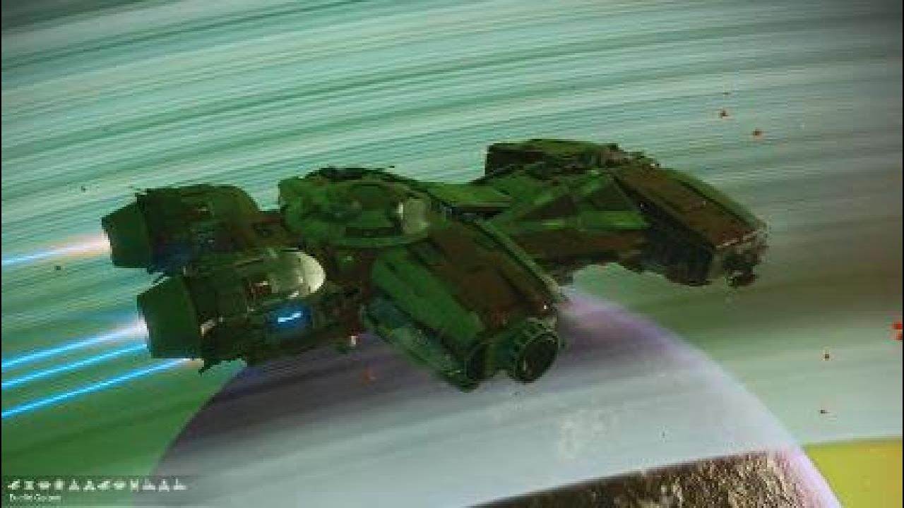 No Mans Sky - jedi light defender corvette - YouTube
